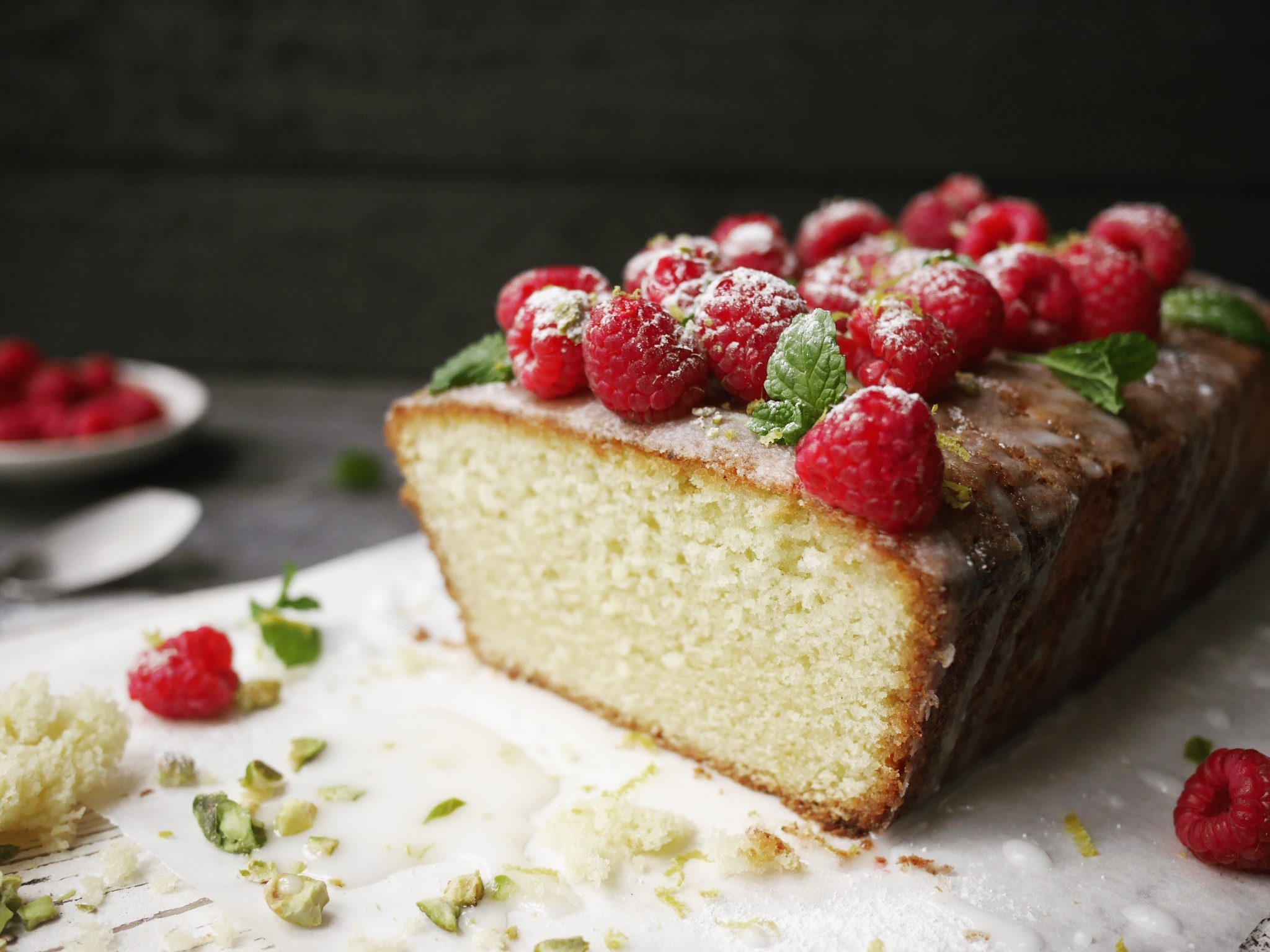 Lemon and Raspberry Ripple Drizzle Cake Recipe - Solway Spirits